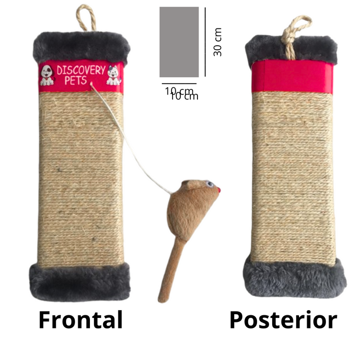 TABLA RASCADORA PARA GATO COLOR (PLOMO) – CHOBIXTOPIA